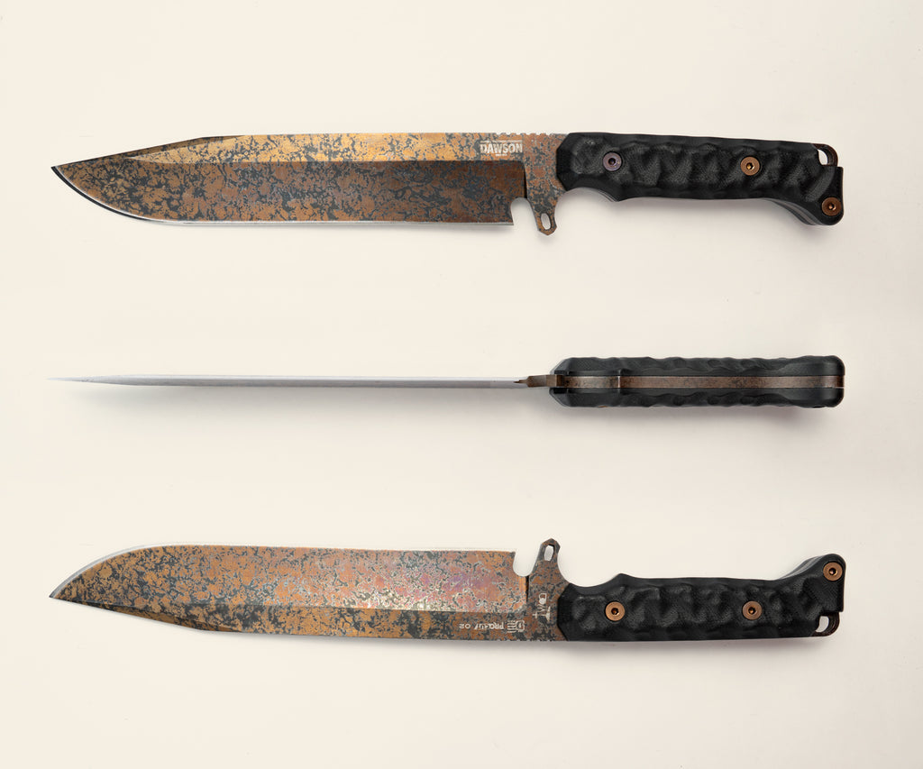 Holdout | Heritage Camp + Field Bowie | ProCut Steel | Wildfire Blade